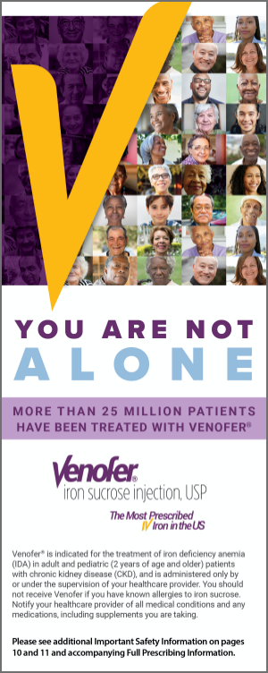 Venofer® (iron sucrose) injection, USP | Patient Site